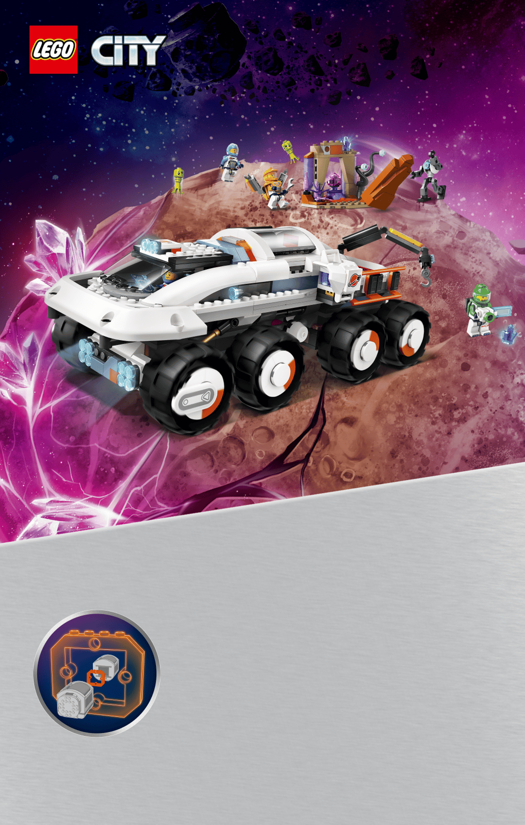How to use the LEGO® Space Airlock element | LEGO Space adventures for kids