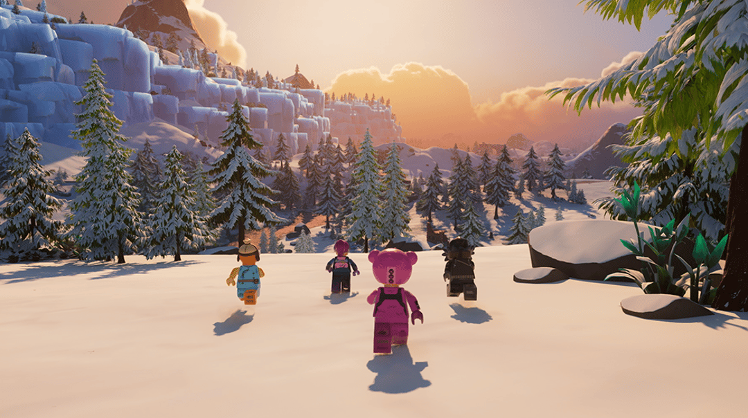 Playing with Friends in LEGO® Fortnite®
