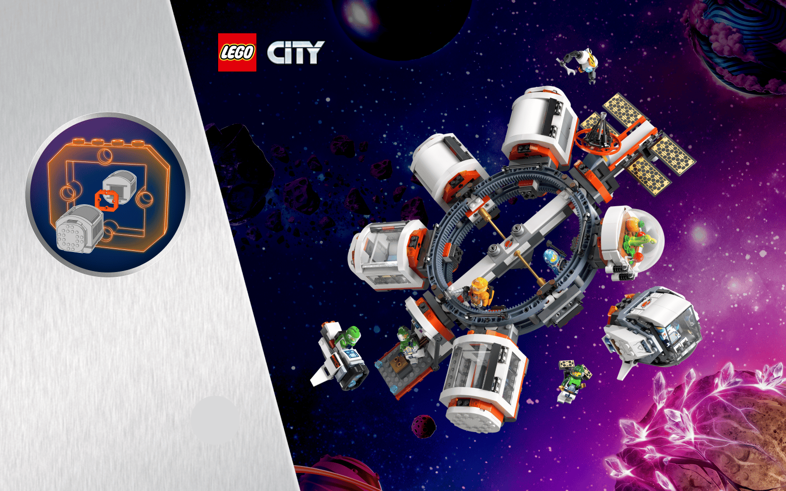 How to use the LEGO® Space Airlock element | LEGO Space adventures for kids